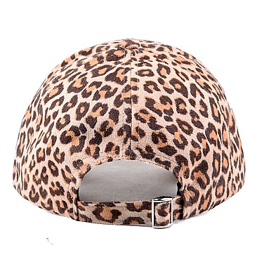 Leopard Print Cap > Hats , Caps > Mezon Handbags